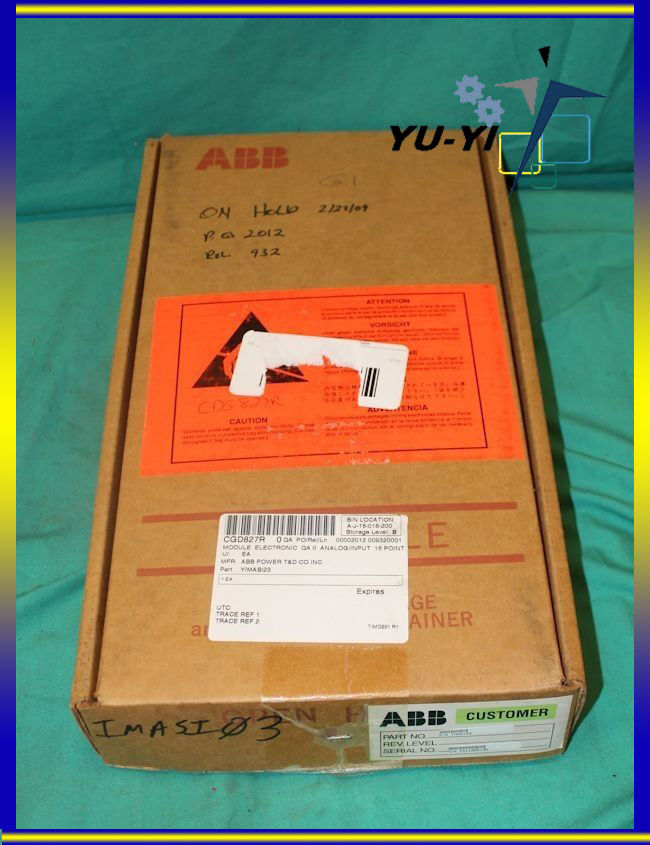 ABB Bailey Control IMASI03 - 裕益科技自動化設備可程式編碼器PLC分散式控制系統DCS